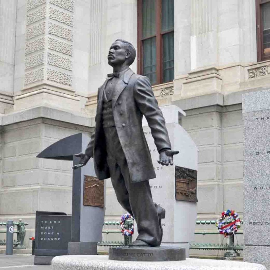 Custom Bronze Octavius Catto Statue - salestatue