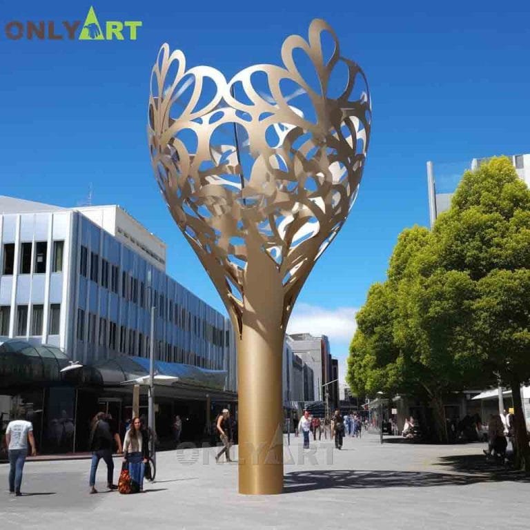 Custom Project Large Metal Tree Sculpture OAS-LMT6
